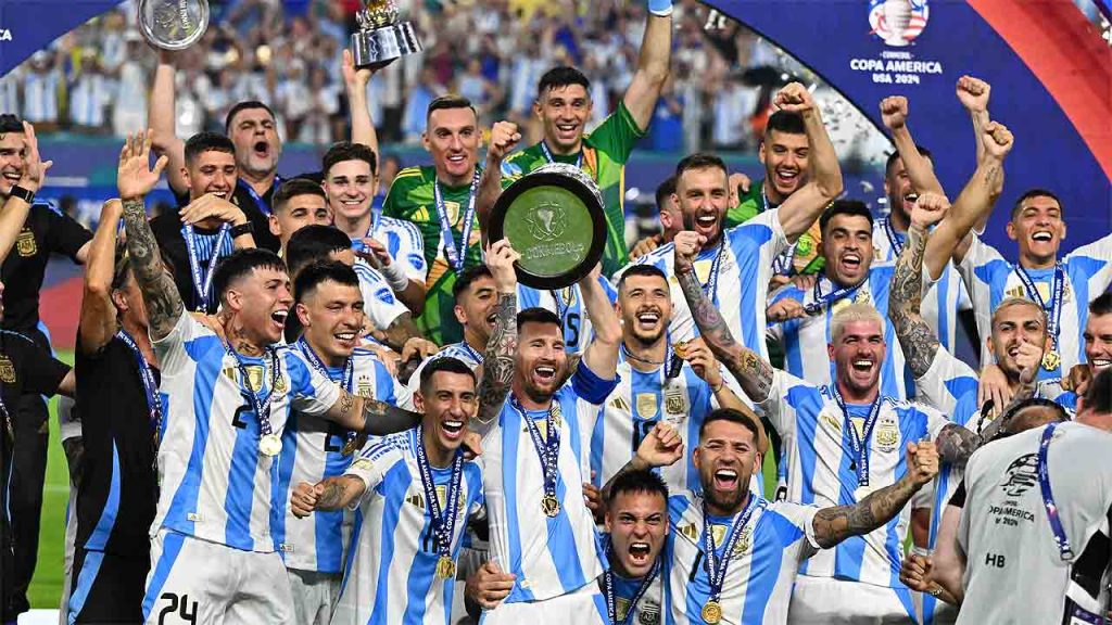Argentina beat Colombia 1-0 in Extra-Time to be crowned as Copa América ...