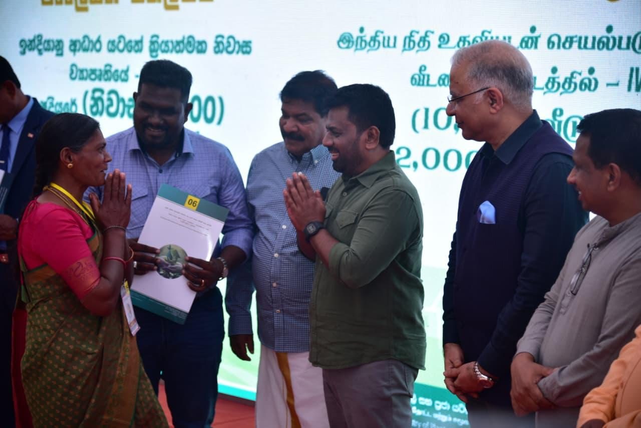 India Launches Stage II of Phase IV of Indian Housing Project in Sri ...